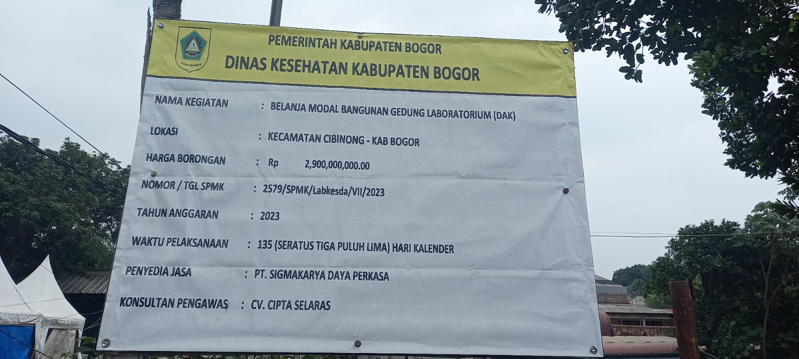 Proyek Labkesda Kab. Bogor Diduga Gunakan Besi Tidak Sesuai Perencanaan ...